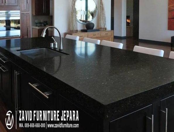 Jual Meja Granit Hitam Minimalis Modern Terpopuler