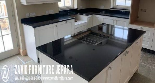 Jual Meja Granit Hitam Minimalis Modern Terpopuler