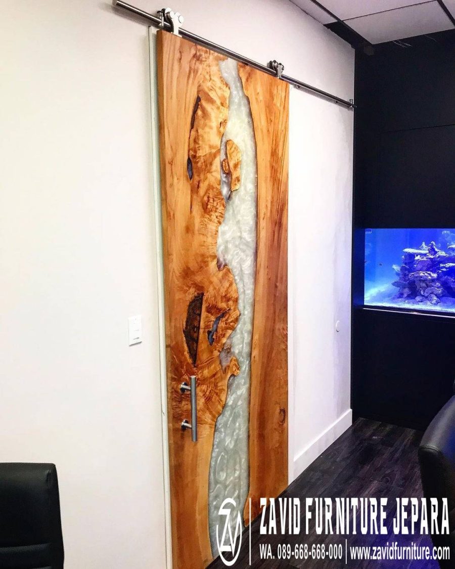 Jual Pintu Resin Dari Kayu Solid Mewah Harga Murah