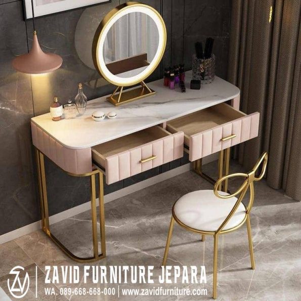 Jual Meja Rias Marmer Minimalis Mewah Terbaik