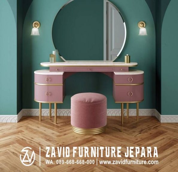 Jual Meja Rias Marmer Minimalis Mewah Terbaik