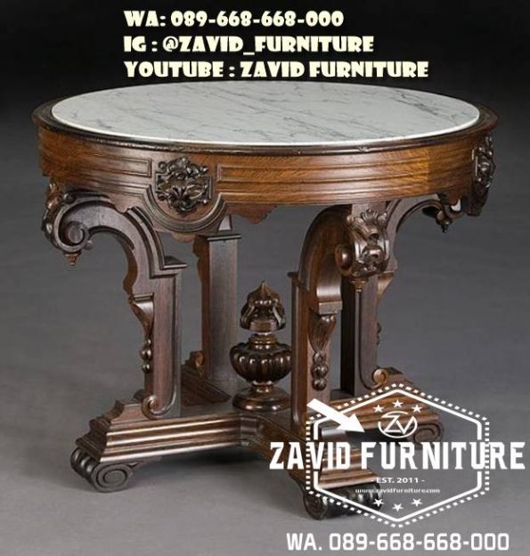 Jual Meja Marmer Kuno Terbaik